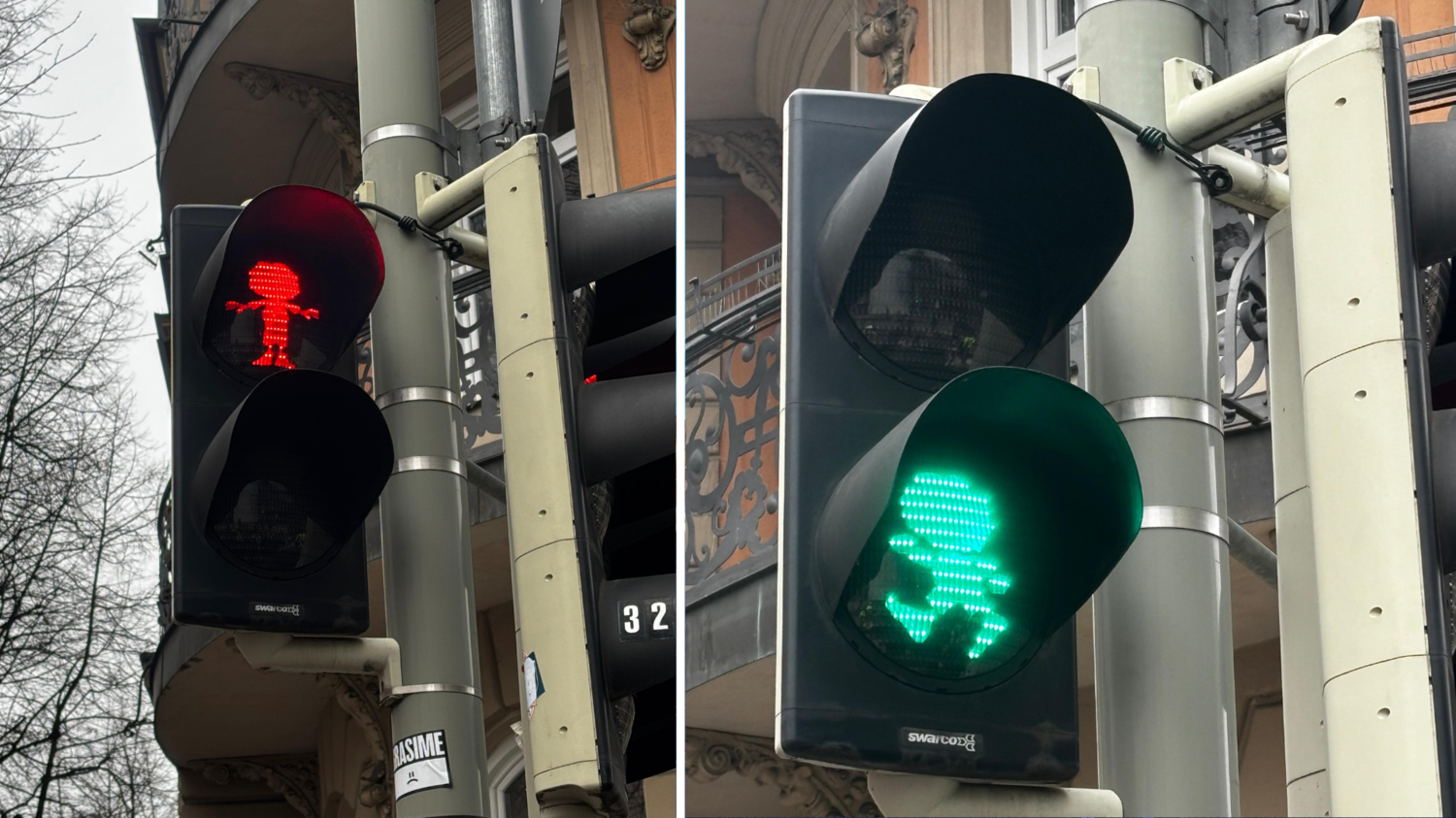 Erste Pumuckl-Ampel in München eingeweiht