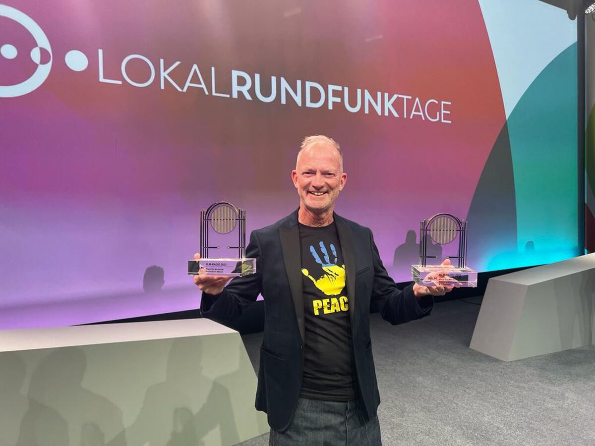 Gong 96.3 zweimal mit dem bayerischen Radiopreis ausgezeichnet